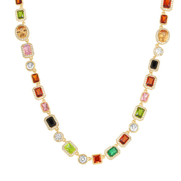 Purely Gems Solstice Necklace (No Motifs/Crosses) – Christin Marie Studio