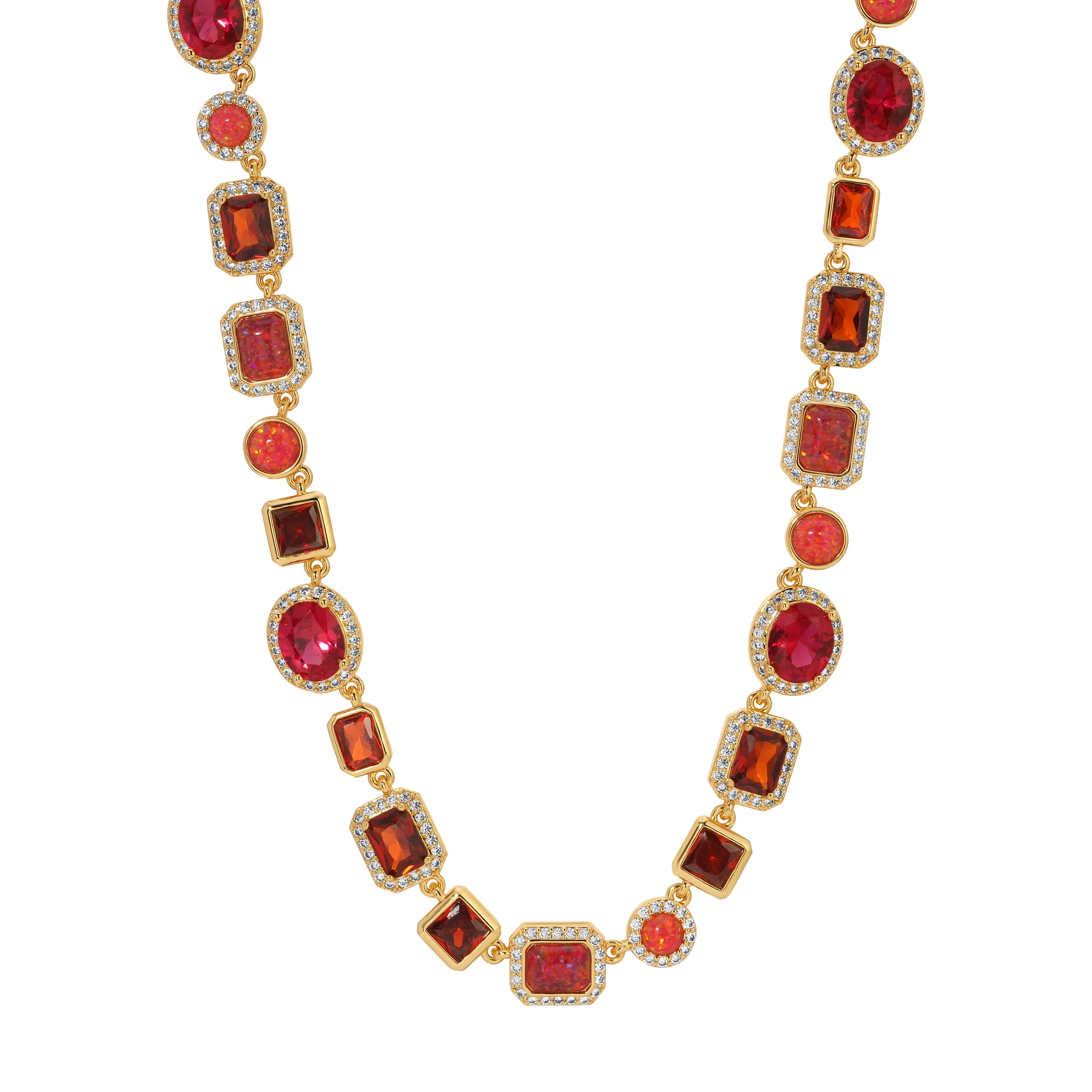 Cherry Red Solstice Necklace – Christin Marie Studio